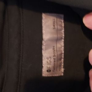 Figs | Tops | Figs Pro Pique Long Sleeved Polo Top Black | Poshmark